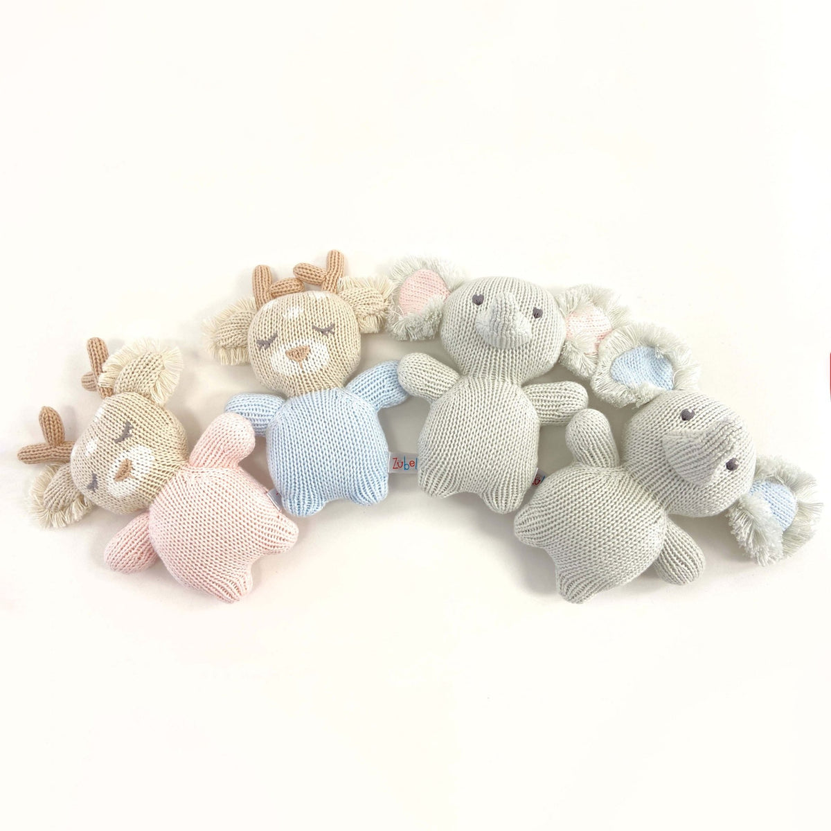 Shop for Zubabies BY Zubels 100% cotton knit toys Online at Petit Ami ...